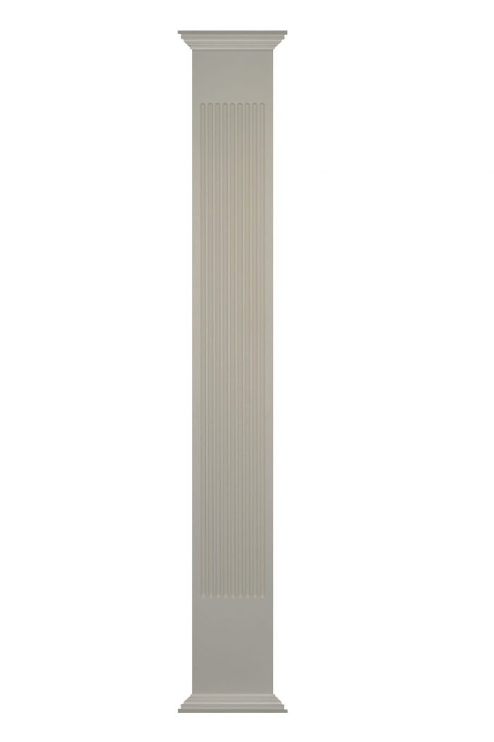 RoyalWrap PVC Column Wrap Non-Tapered Fluted