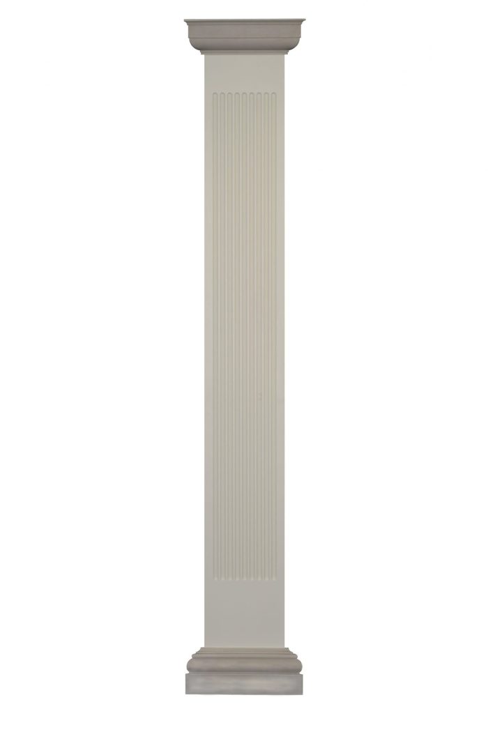 RoyalWrap PVC Column Wrap Non-Tapered Fluted